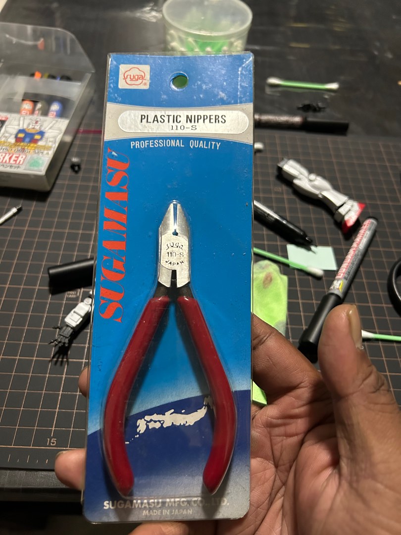 Sugamasu Plastic Nipper 110-S for Gunpla/Gundam Model Kit, Hobbies ...