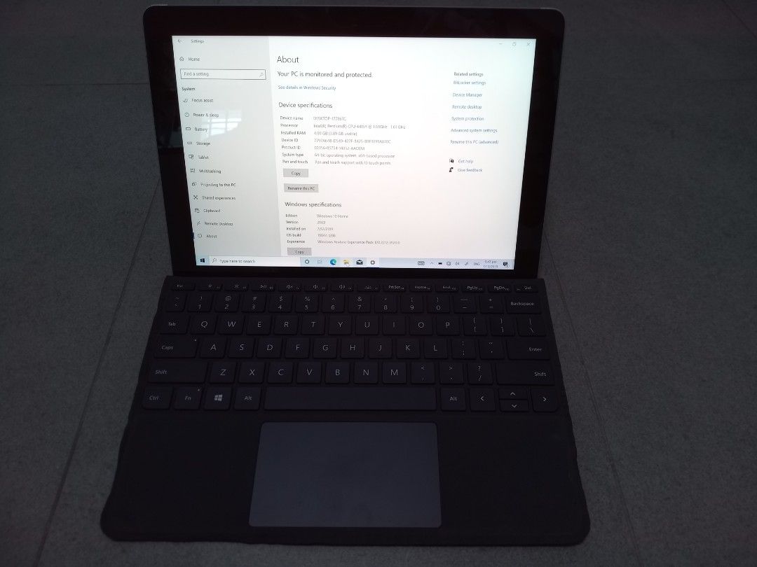 Surface Go with keyboard, Computers & Tech, Laptops & Notebooks on ...