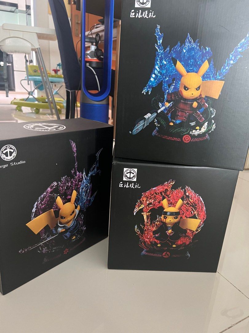 Surge Studio Pikachu Sasuke Itachi Madara, Hobbies & Toys, Toys & Games ...