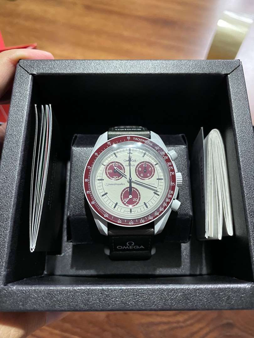 Swatch Omega Pluto, Men's Fashion, Watches & Accessories, Watches on ...