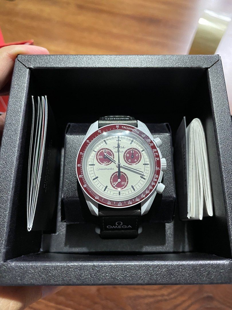 Swatch Omega Pluto, Men's Fashion, Watches & Accessories, Watches on ...