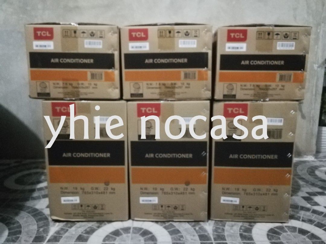 TCL Inverter Split Type Aircon 1hp, TV & Home Appliances, Air ...