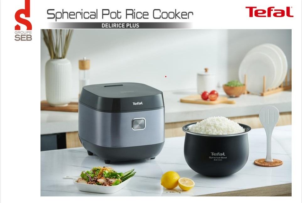 Tefal Delirice Plus Rice Cooker 1.8L RK776B, TV & Home Appliances ...