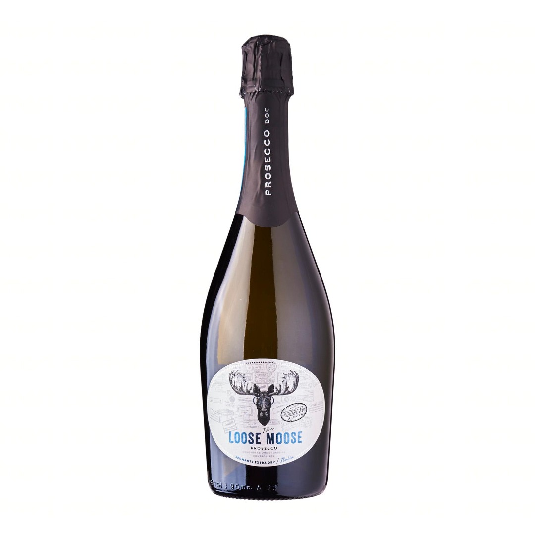 The Loose Moose Italian Prosecco Sparkling Wine 750ml, Food & Drinks ...