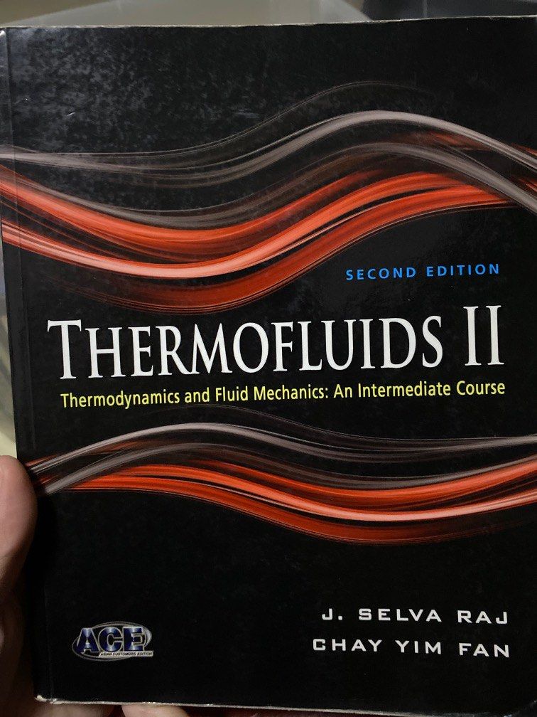 Thermofluids I, II and Properties of Fluids, Hobbies & Toys, Books ...