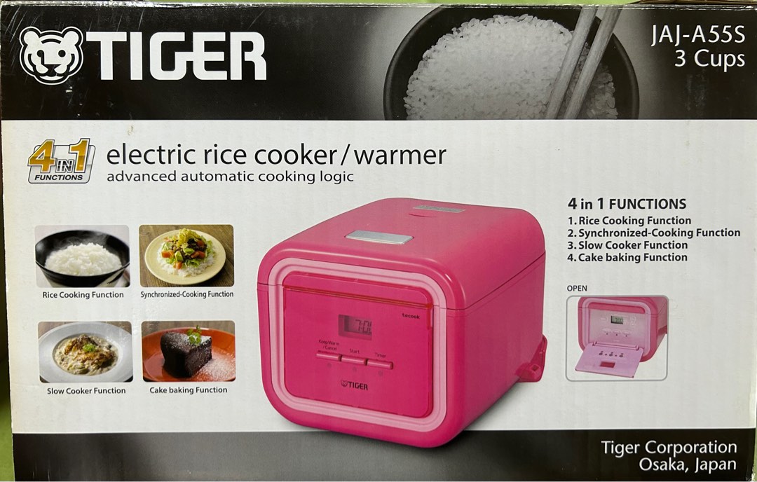 Tiger Rice Cooker (Hot Pink Colour), TV & Home Appliances, Kitchen ...