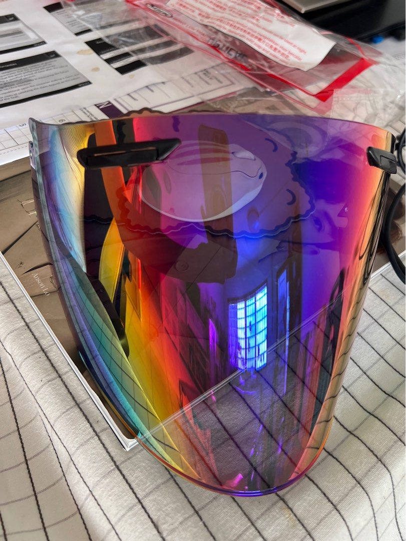 Tinted Helmet Visor, Motorcycles, Motorcycle Accessories on Carousell