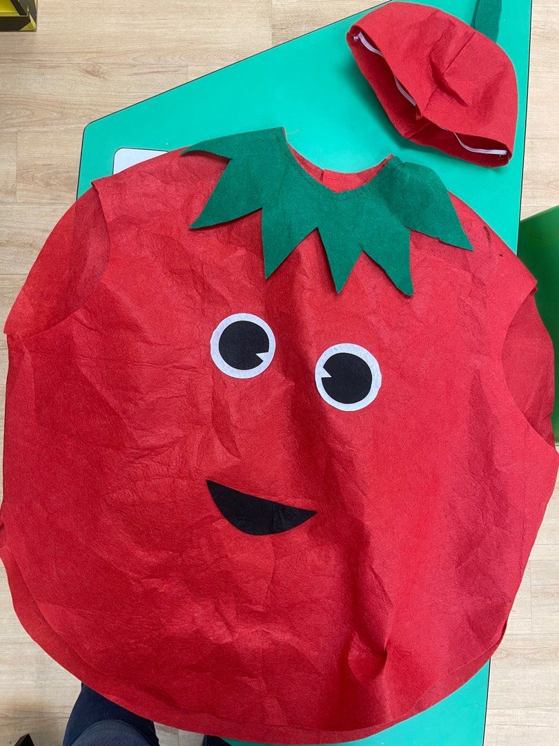 Tomato Costume, Women's Fashion, Tops, Other Tops on Carousell