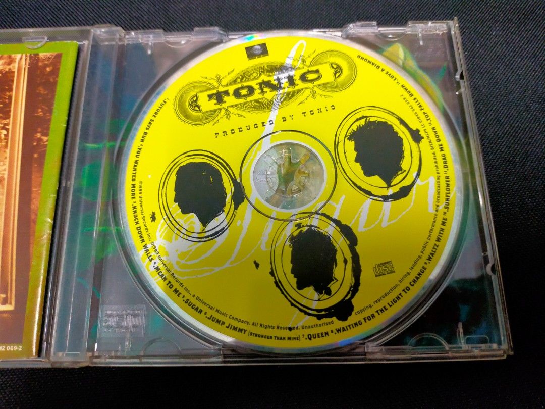 Tonic - Sugar, Hobbies & Toys, Music & Media, CDs & DVDs on Carousell