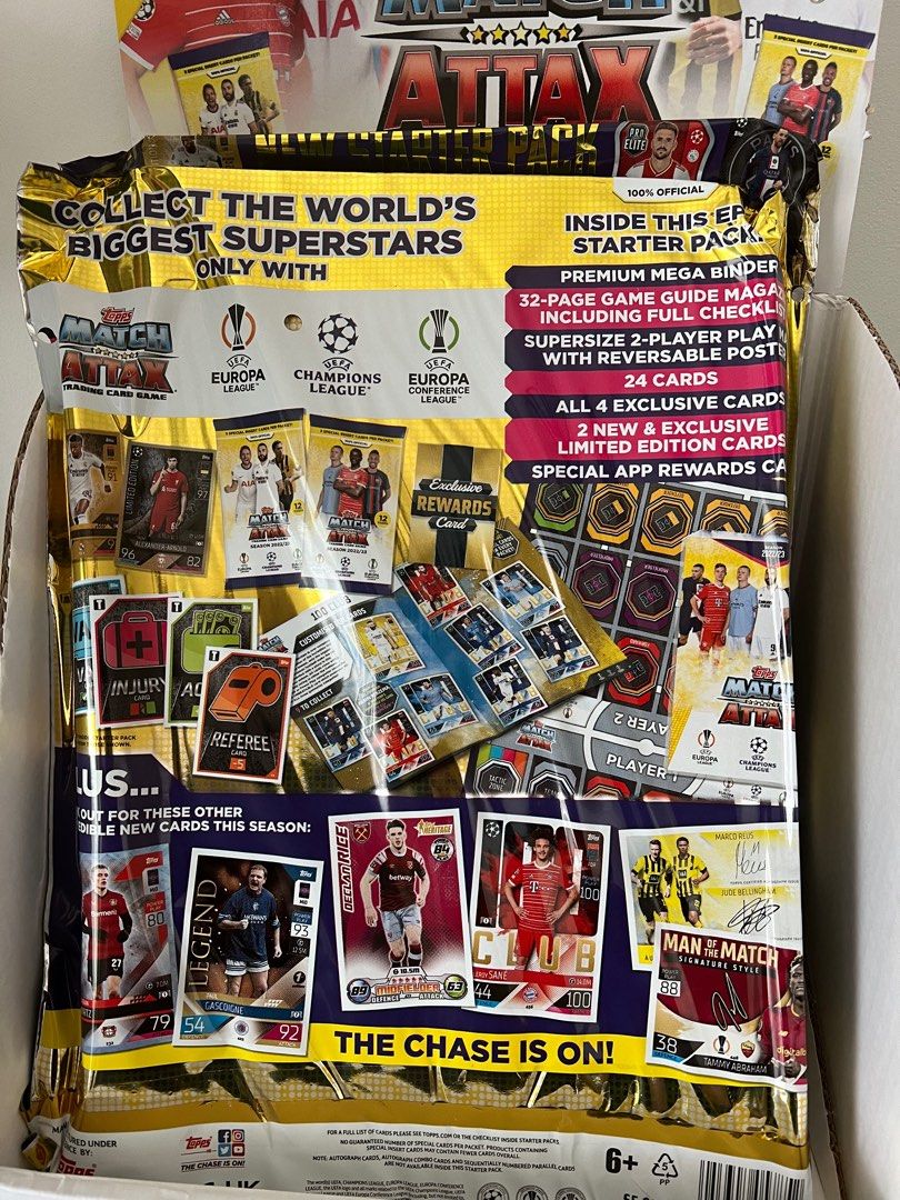 Topps Match Attax Premium Mega Binder season 2022/23, Hobbies & Toys ...