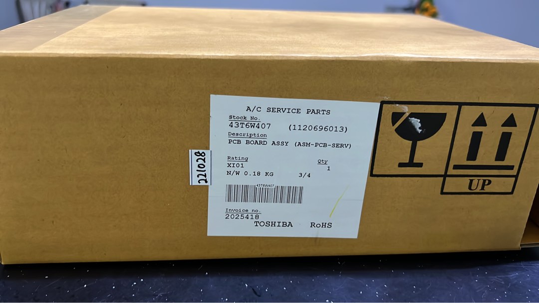 Toshiba FCU PCB, TV & Home Appliances, Air Conditioners & Heating on ...