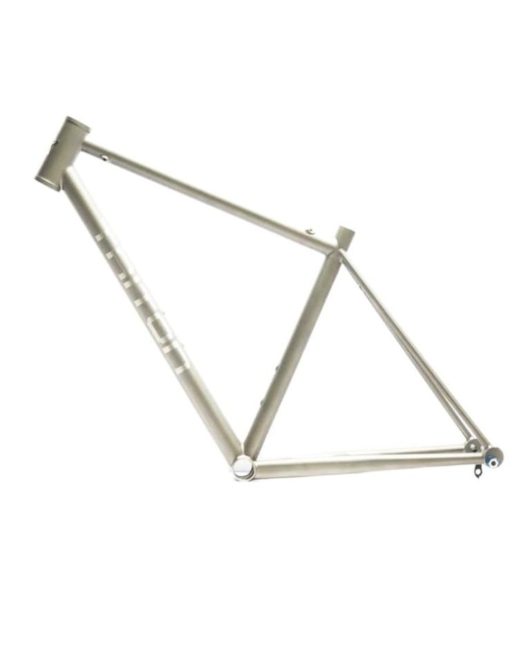 Triton Rim Brake Raw Titanium Frameset (490x420mm) For Bicycle and ...