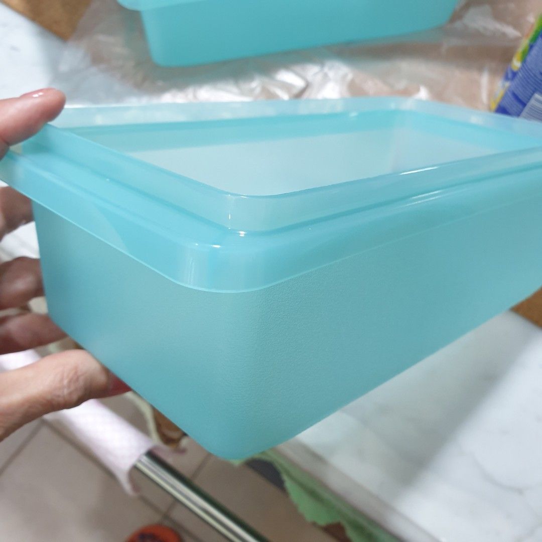 Tupperware rectangular containers, Furniture & Home Living, Kitchenware ...