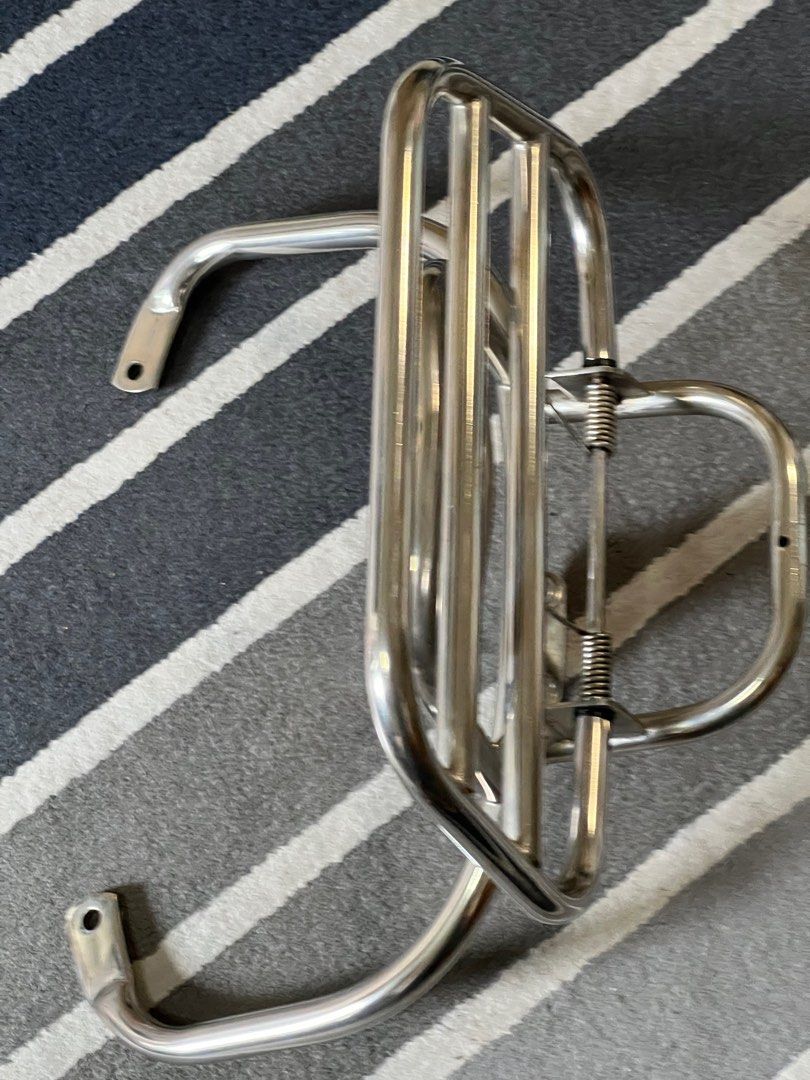 Vespa Rear Rack ( Vespa LX 150), Motorcycles, Motorcycle Accessories on ...