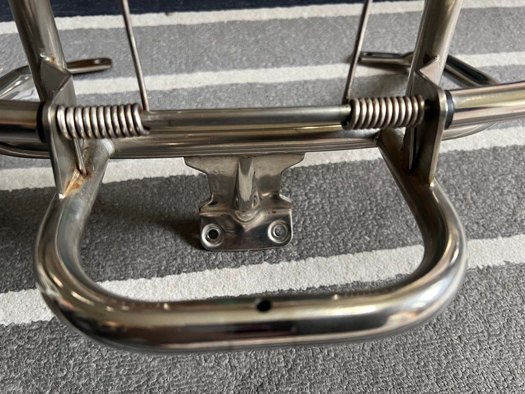 Vespa Rear Rack ( Vespa LX 150), Motorcycles, Motorcycle Accessories on ...