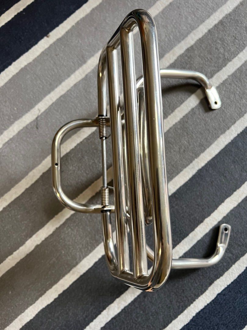 Vespa Rear Rack ( Vespa LX 150), Motorcycles, Motorcycle Accessories on ...