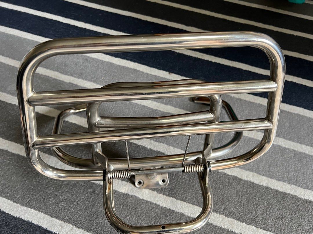 Vespa Rear Rack ( Vespa LX 150), Motorcycles, Motorcycle Accessories on ...
