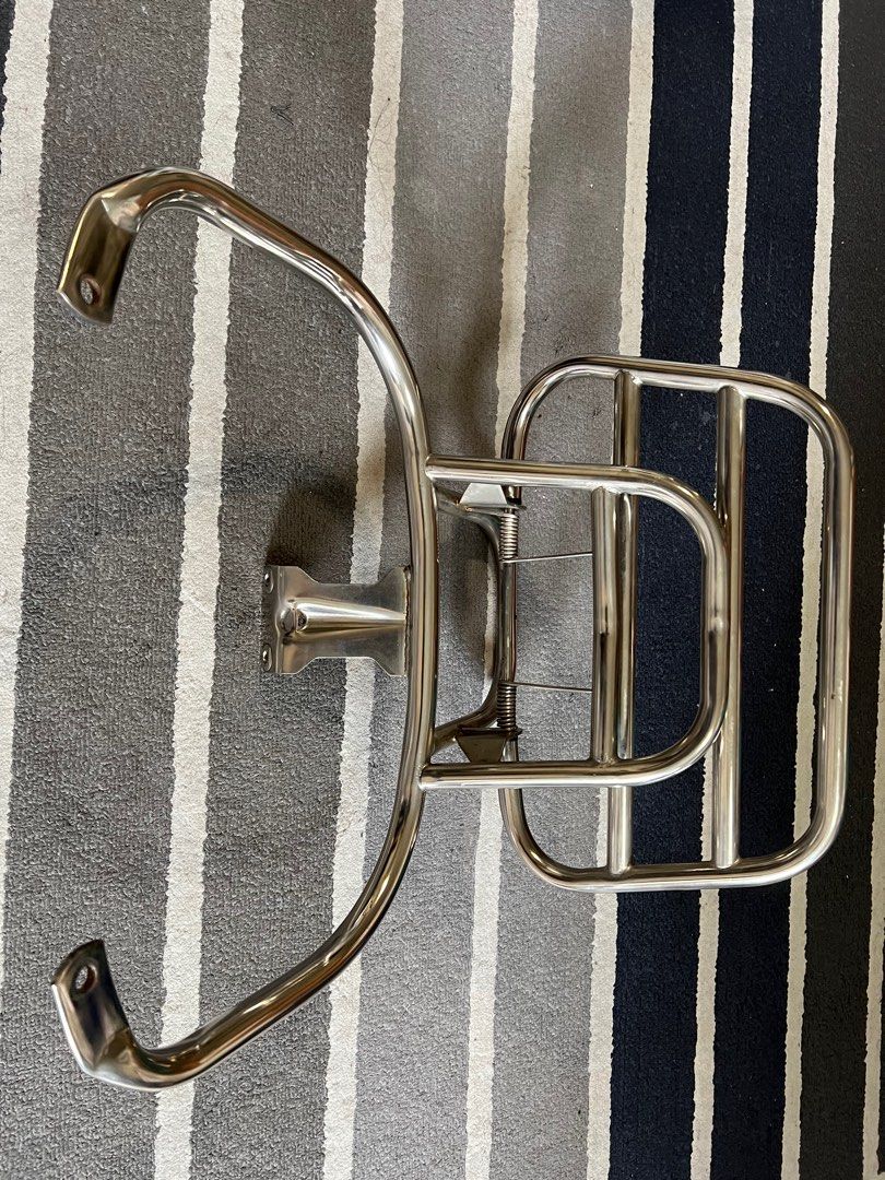 Vespa Rear Rack ( Vespa LX 150), Motorcycles, Motorcycle Accessories on ...