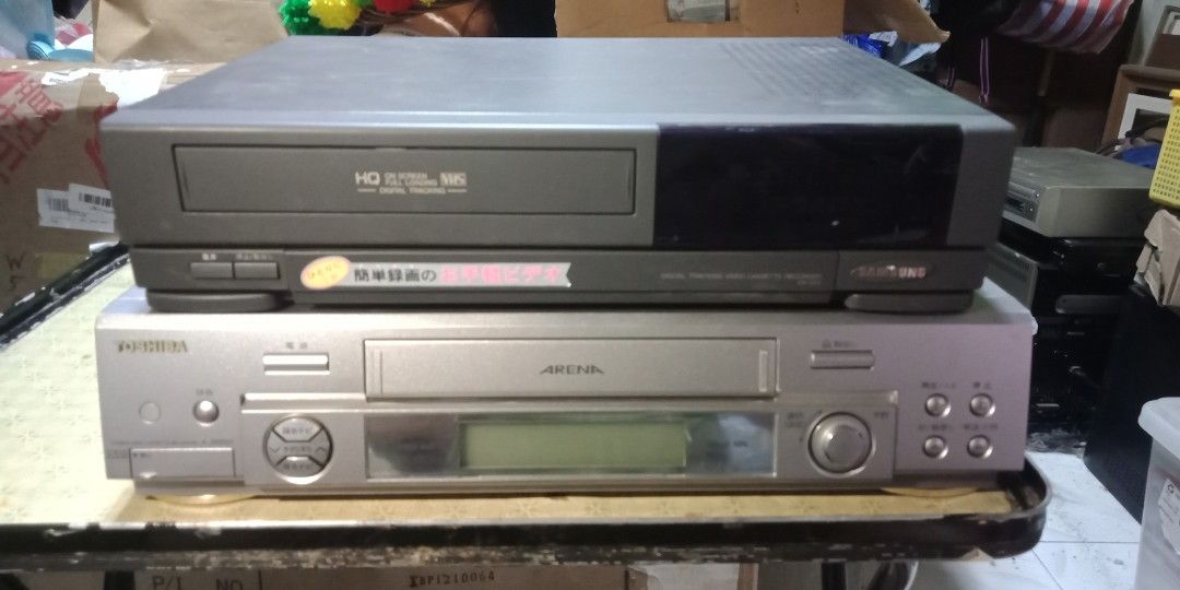 VHS player, TV & Home Appliances, TV & Entertainment, Blu-Ray & Media ...