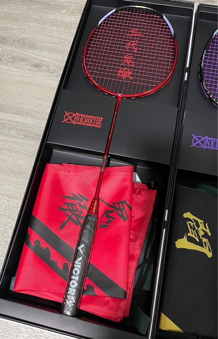 Victor One Piece Racket (Limited Edition), Sports Equipment, Sports ...