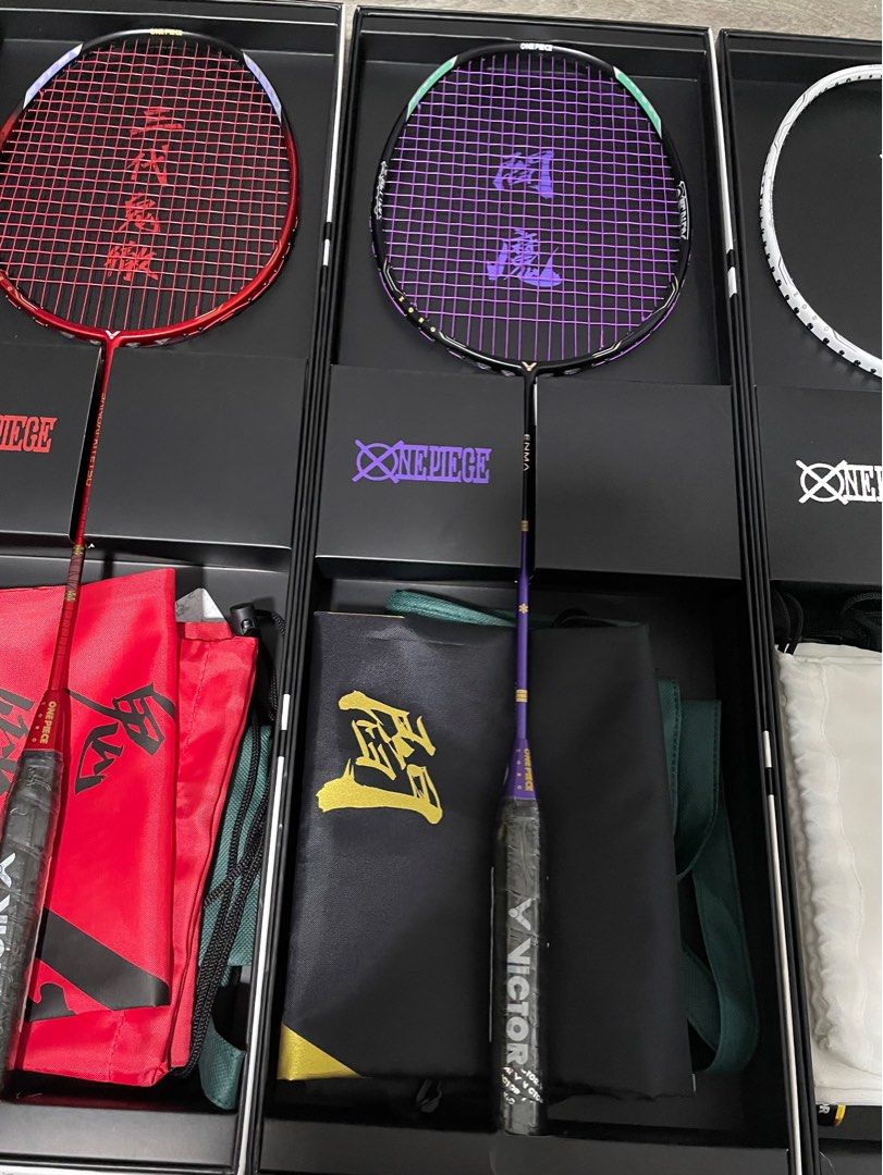 Victor One Piece Racket (Limited Edition), Sports Equipment, Sports ...