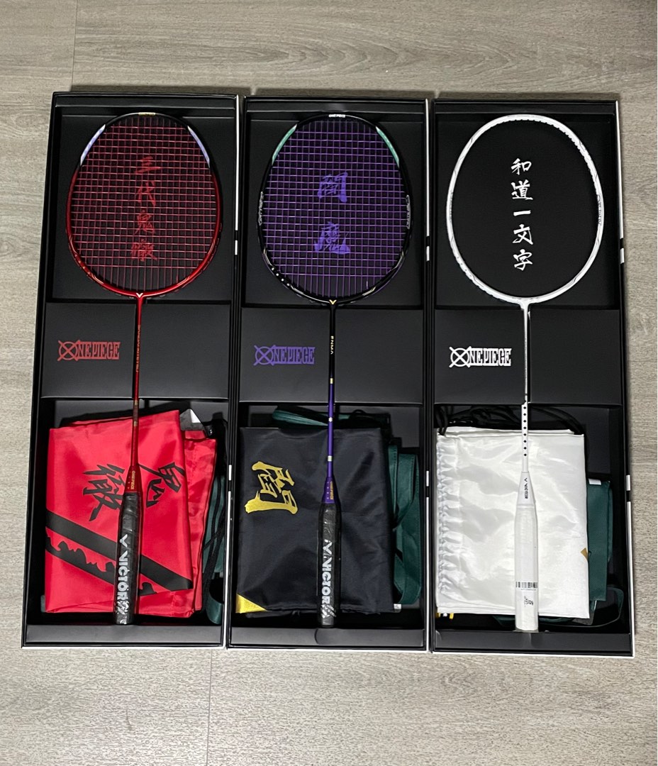 Victor One Piece Racket (Limited Edition), Sports Equipment, Sports ...