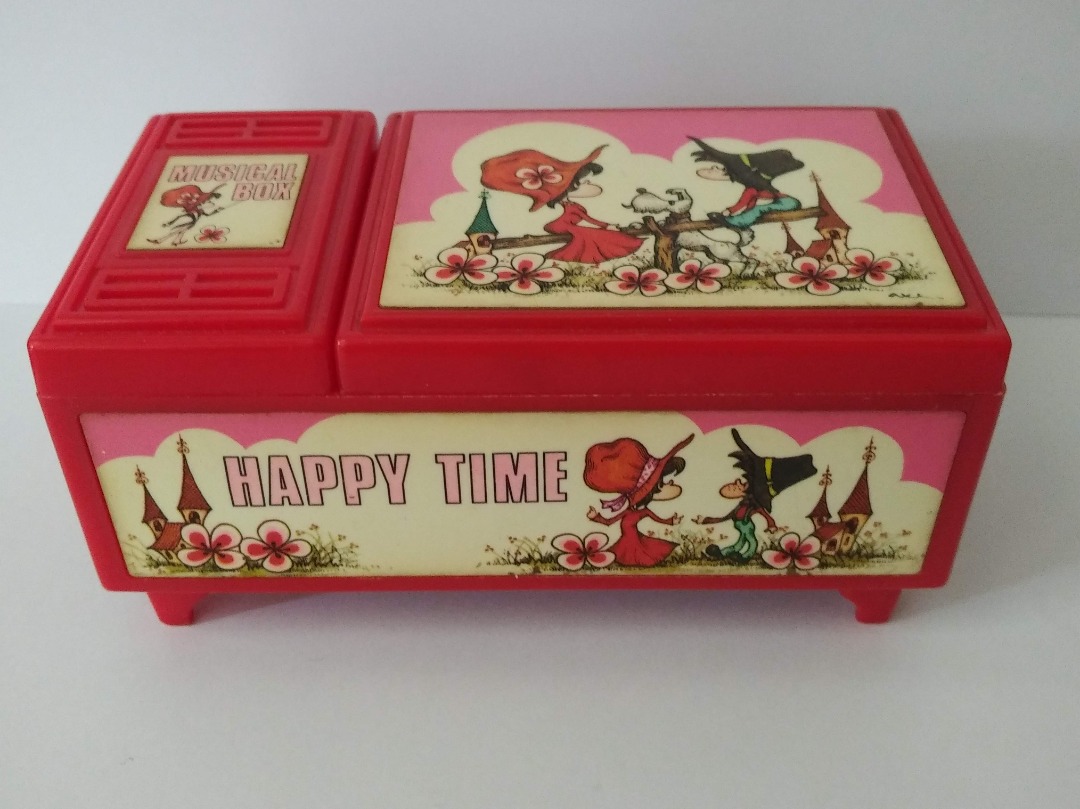 VINTAGE 1970S WIND-UP MUSIC & JEWELLERY BOX LADYMATE BRAND, Hobbies ...