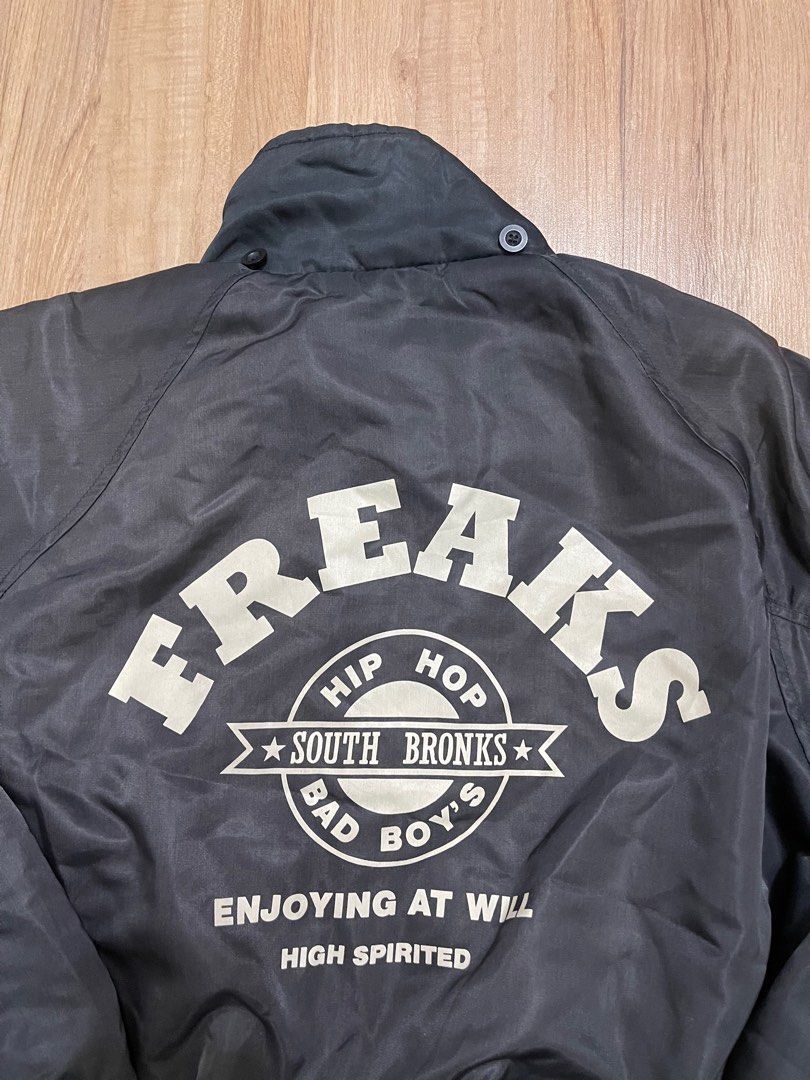 Vintage Freaks Hip Hop Jacket, Men's Fashion, Coats, Jackets and ...