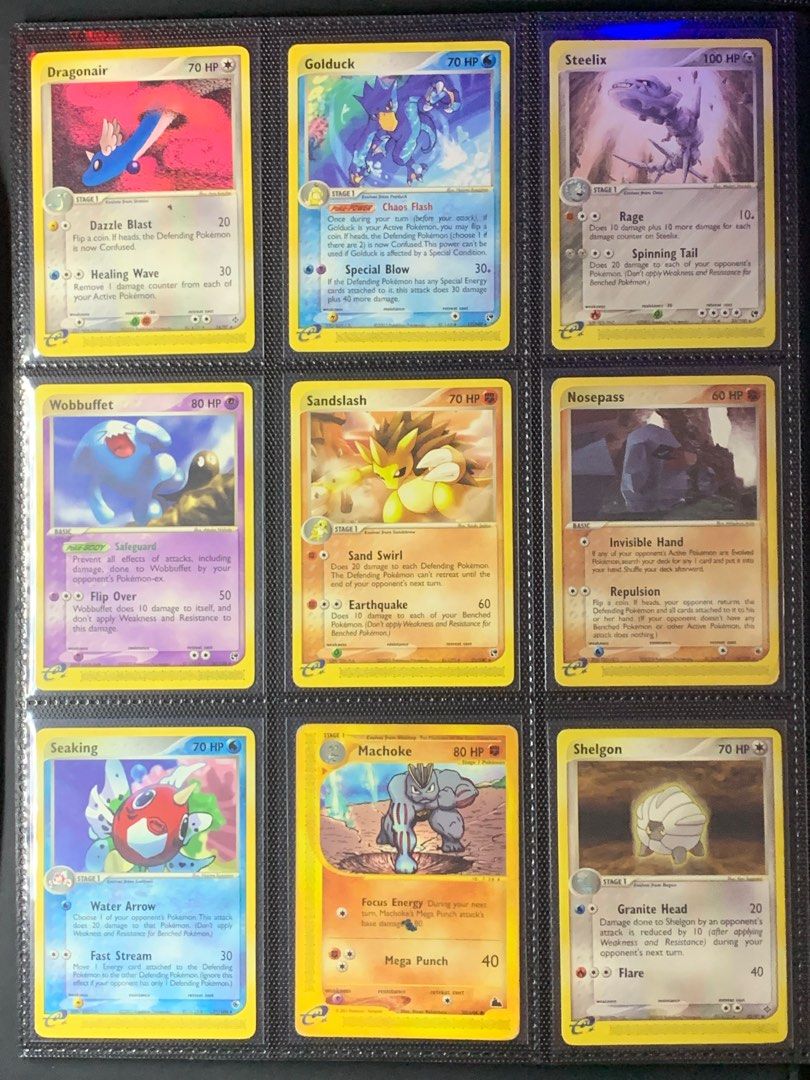 Vintage Pokemon Cards!! WOTC Fossil Base Set Unlimited Gym Heroes ...