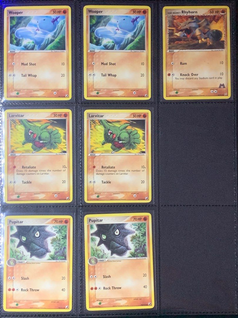 Vintage Pokemon Cards!! WOTC Fossil Base Set Unlimited Gym Heroes Expedition Aquapolis and many ...