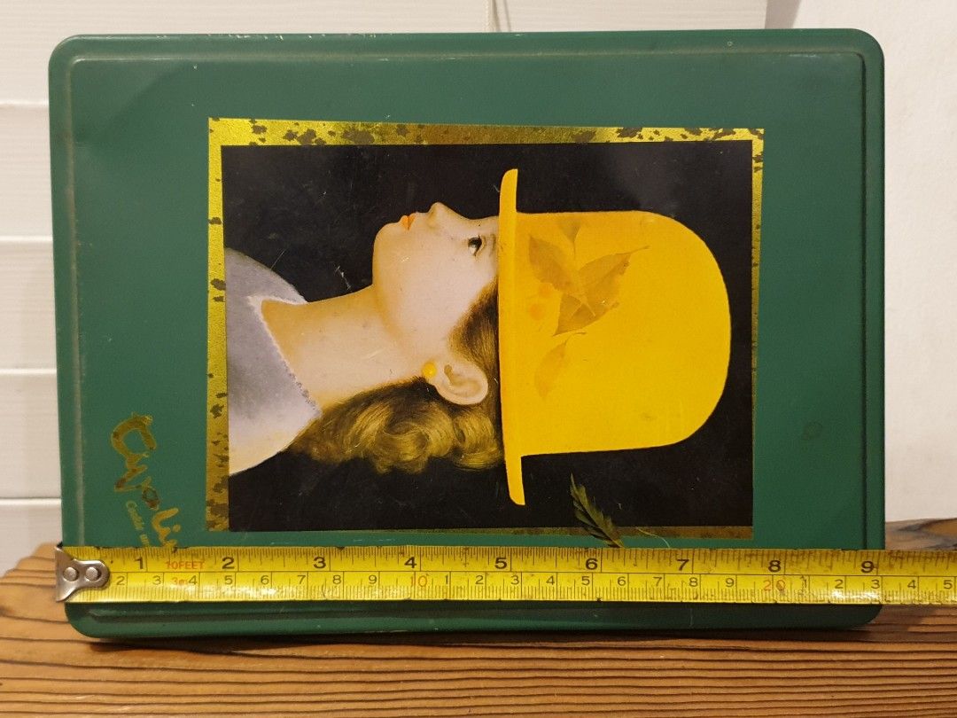 Vintage Tivolina Cookie and Chocolate Tin 1989 Illustrated by K ...