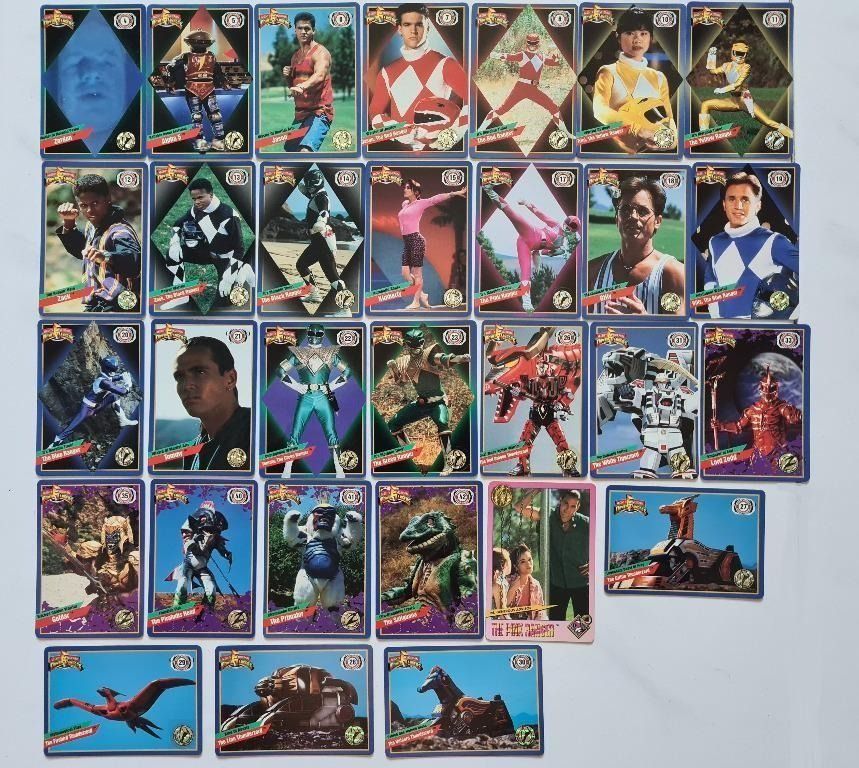 Vintage White Power Ranger , Black Power Ranger (1993) , Fujifilm Pink ...