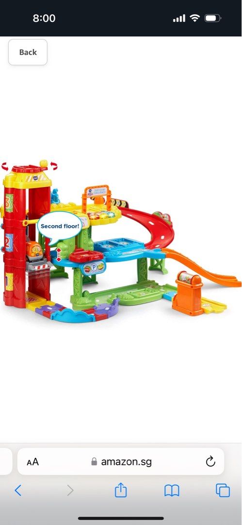 VTECH GO! GO! Smart Wheels Park and Learn Deluxe Garage, Hobbies & Toys ...