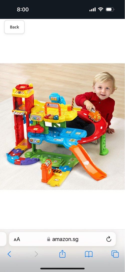 VTECH GO! GO! Smart Wheels Park and Learn Deluxe Garage, Hobbies & Toys ...