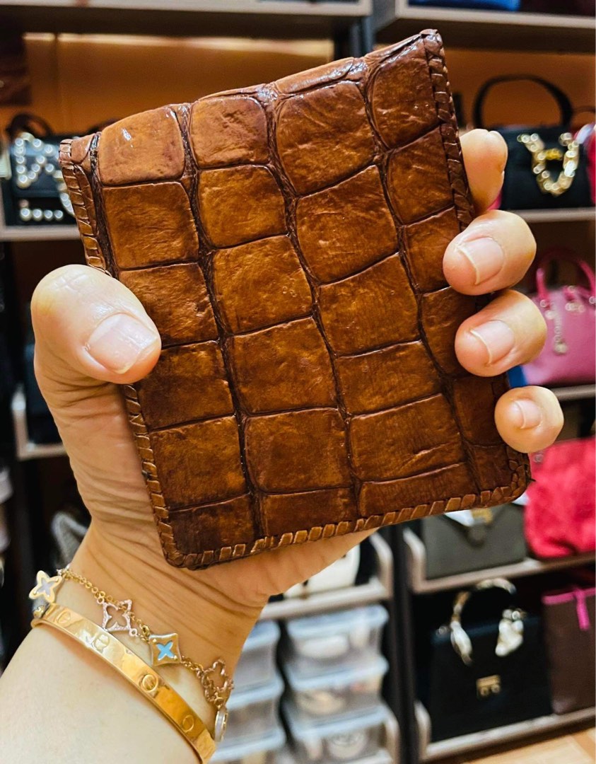 WALLET Bundle Crocs Skin, Women's Fashion, Bags & Wallets, Wallets & Card holders on Carousell