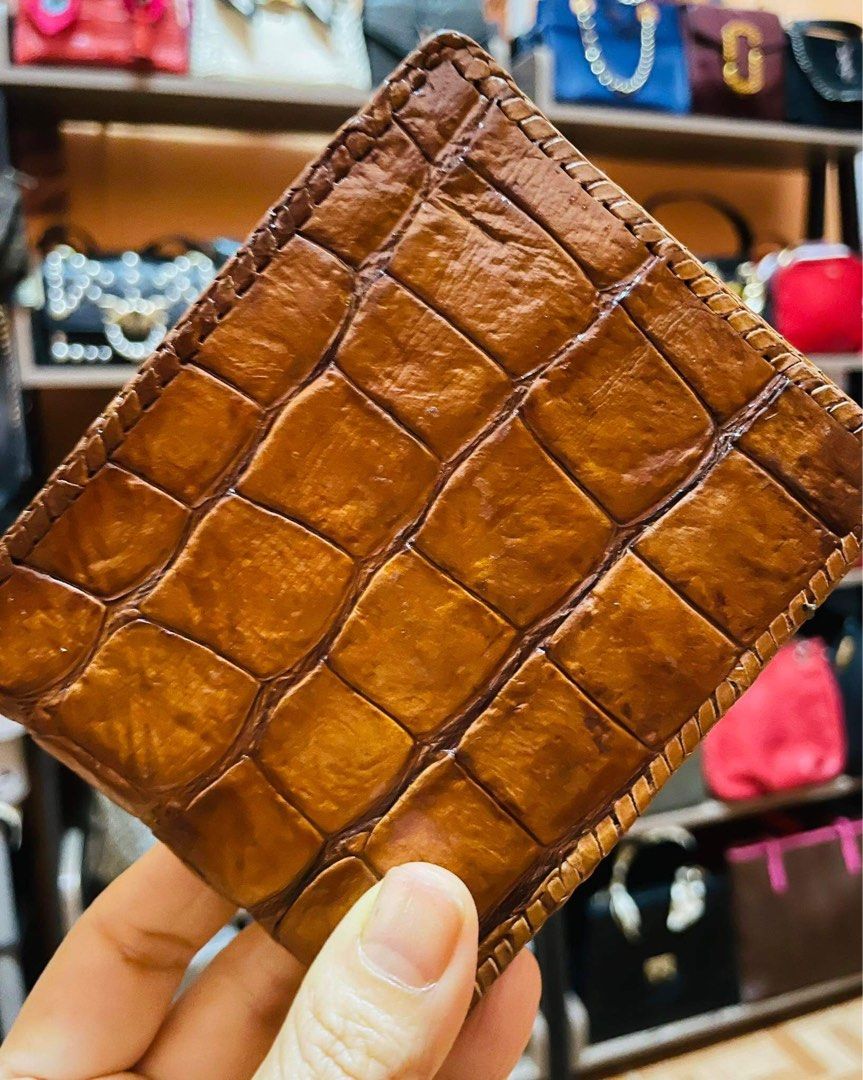 WALLET Bundle Crocs Skin, Women's Fashion, Bags & Wallets, Wallets & Card holders on Carousell