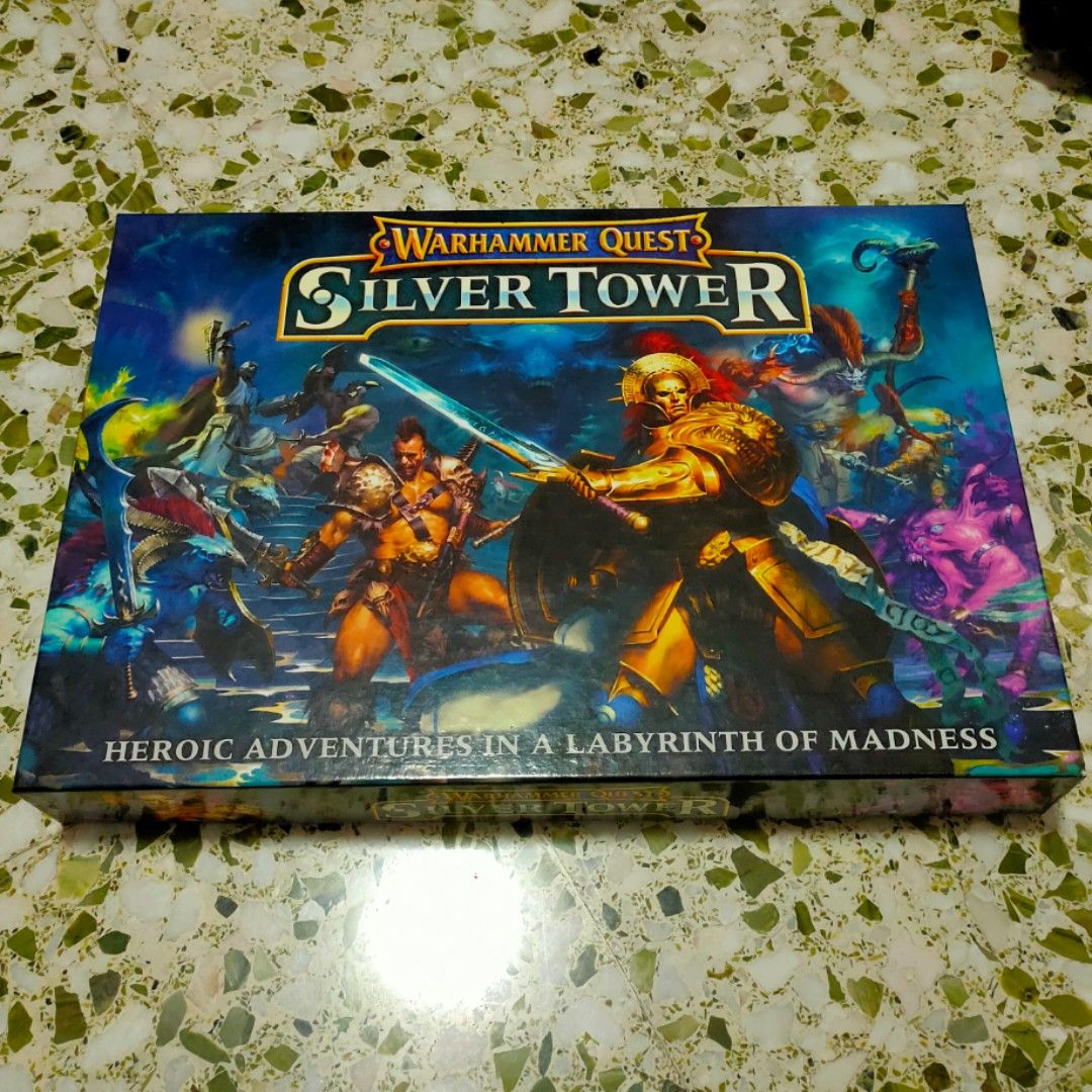 Warhammer Quest AOS Tzeentch Silver Tower Board Game NEW, Hobbies ...