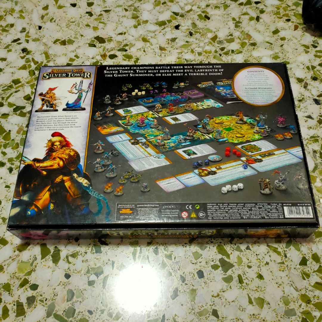 Warhammer Quest AOS Tzeentch Silver Tower Board Game NEW, Hobbies ...