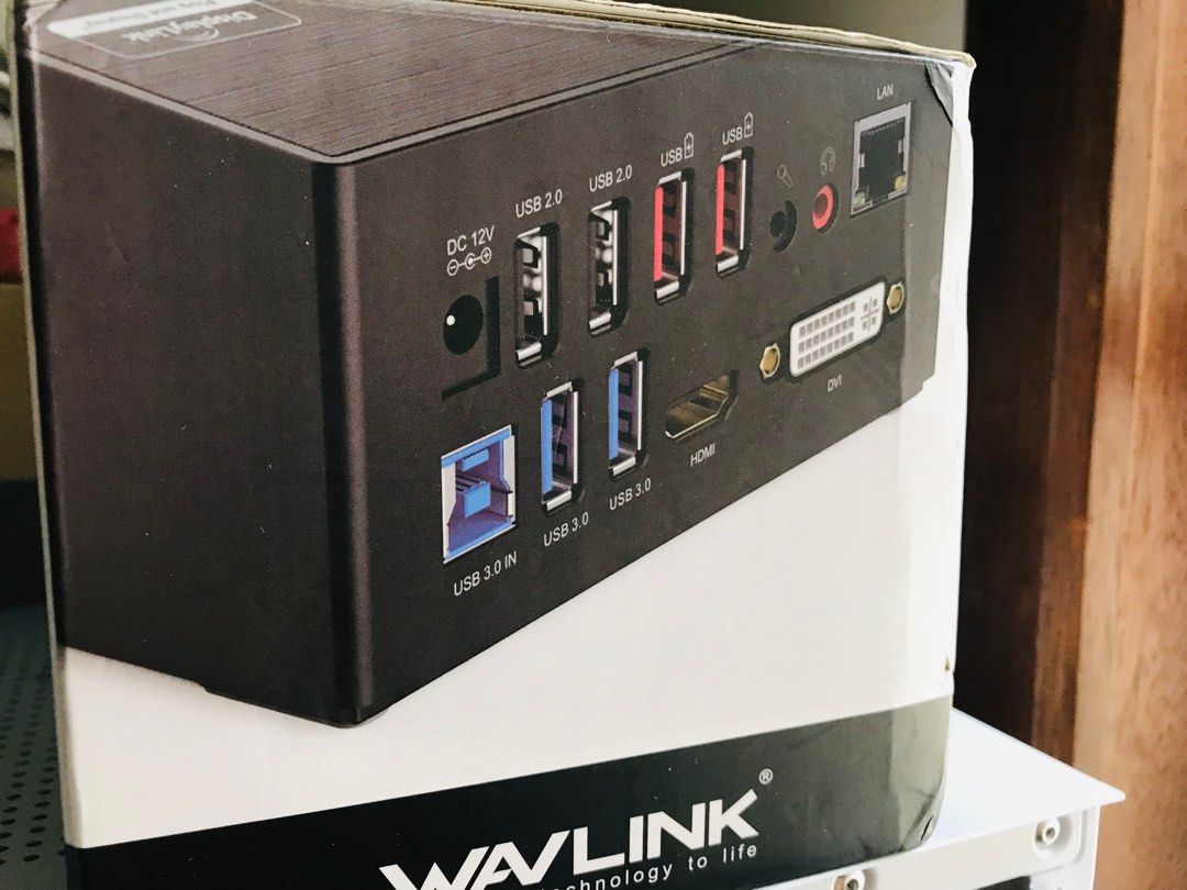 Wavlink USB 3.0 Universal Docking Station, Computers & Tech, Office ...