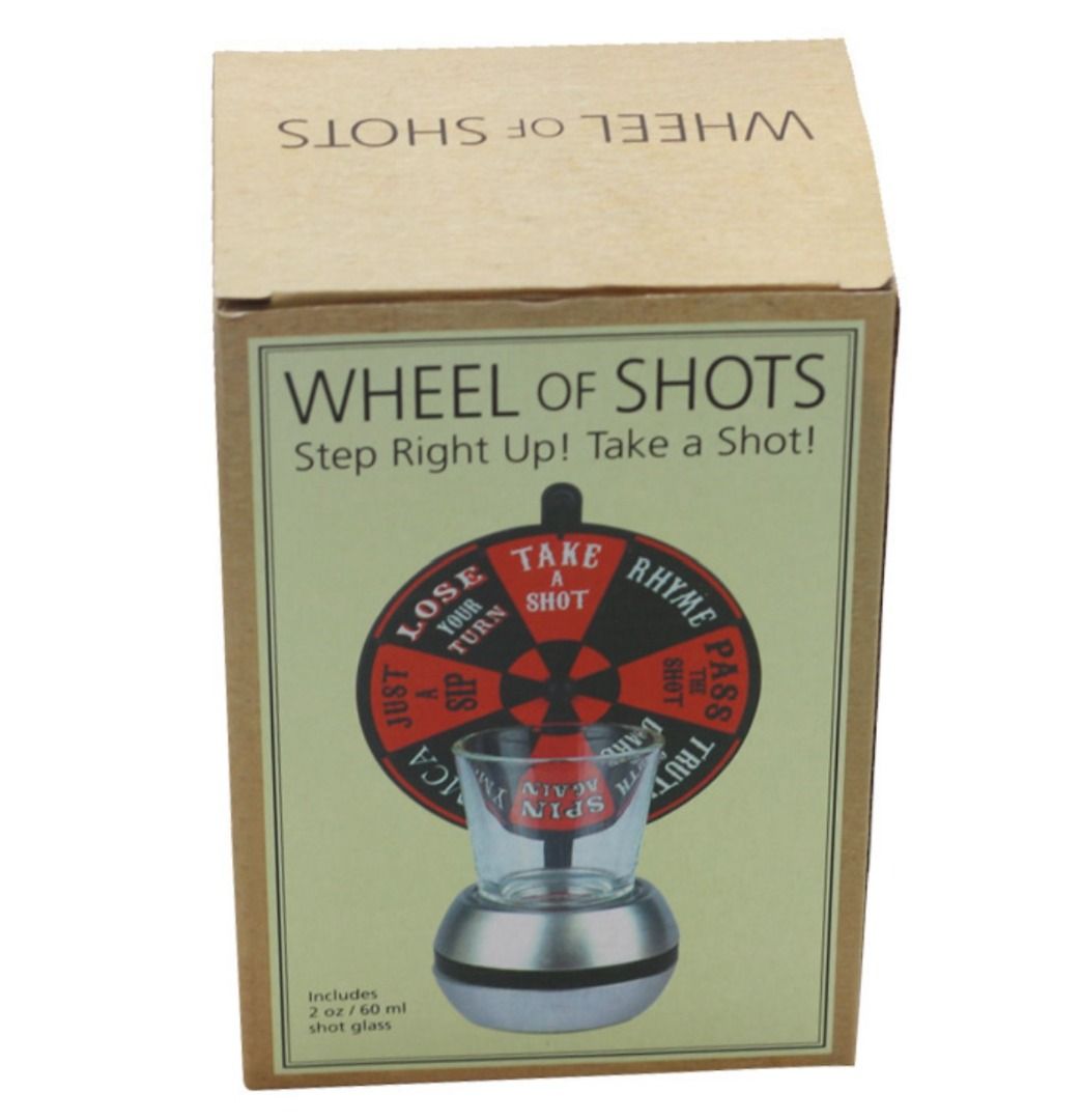 Wheel Of Shots Drinking Party Game (H0372), Hobbies & Toys, Toys ...