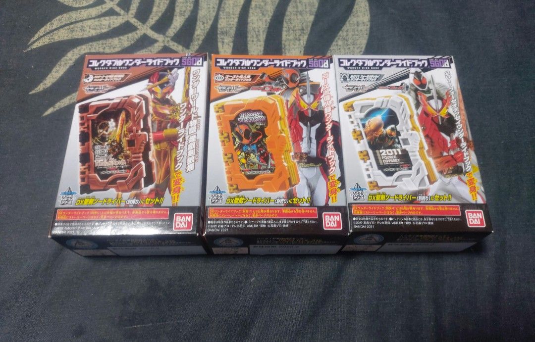 Wonder Ride Books Kamen Rider Saber, Hobbies & Toys, Toys & Games on ...