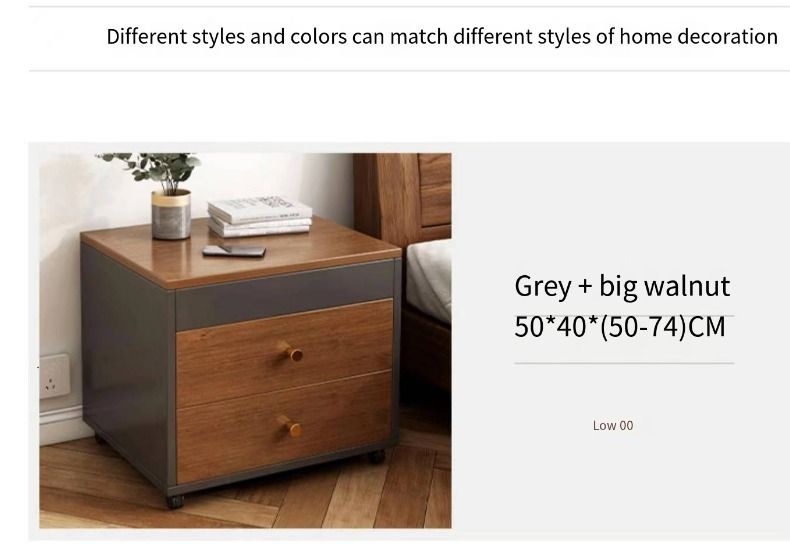 wooden cute bedside table with free delivery, Furniture & Home Living ...