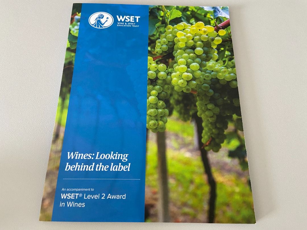 WSET level 2 textbook (English), Hobbies & Toys, Books & Magazines ...