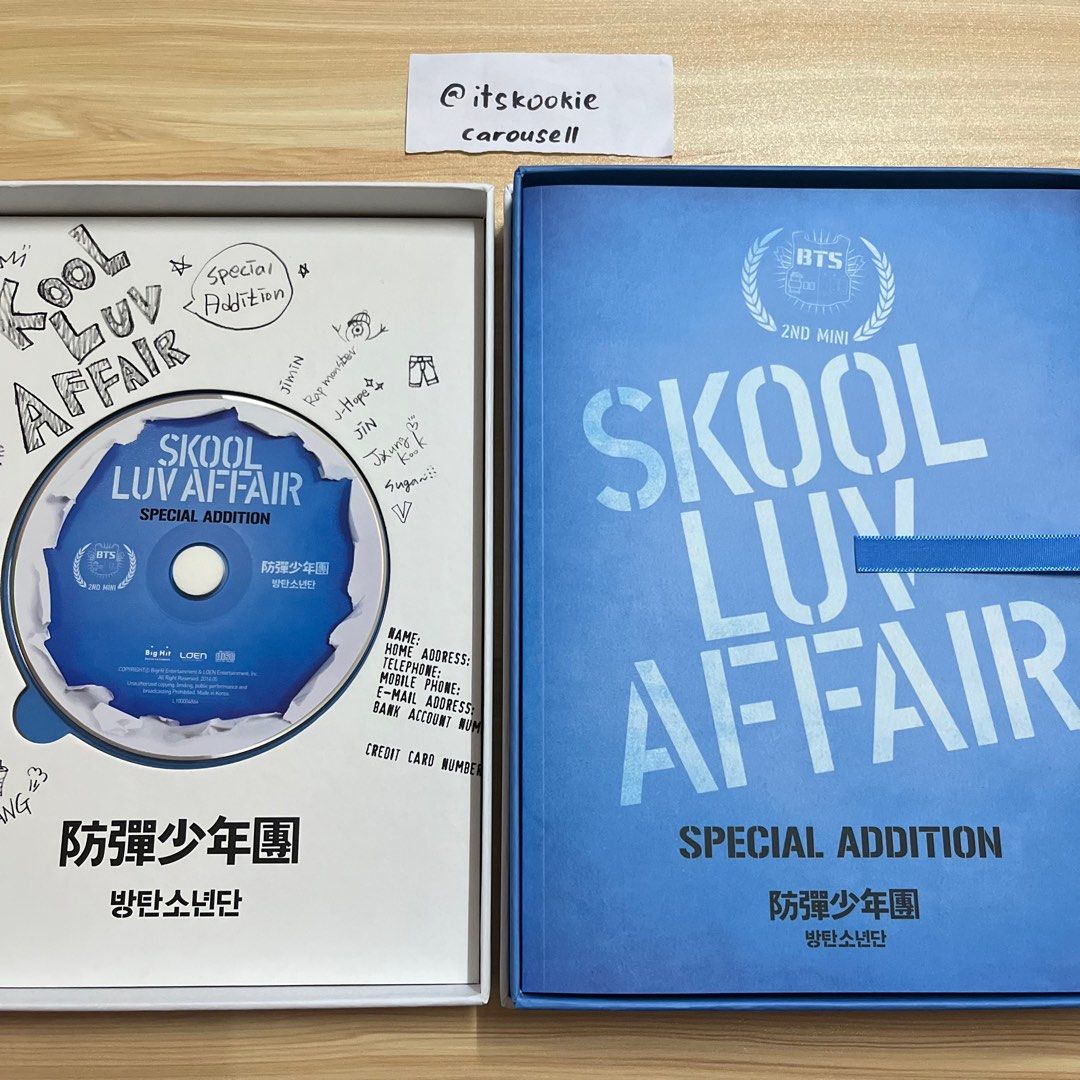 [WTS] BTS SLA SA SKOOL LUV AFFAIR SPECIAL ADDITION ALBUM, Hobbies ...