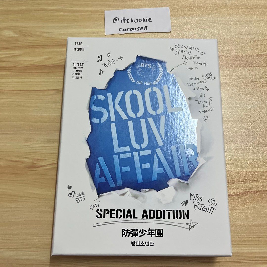 [WTS] BTS SLA SA SKOOL LUV AFFAIR SPECIAL ADDITION ALBUM, Hobbies ...