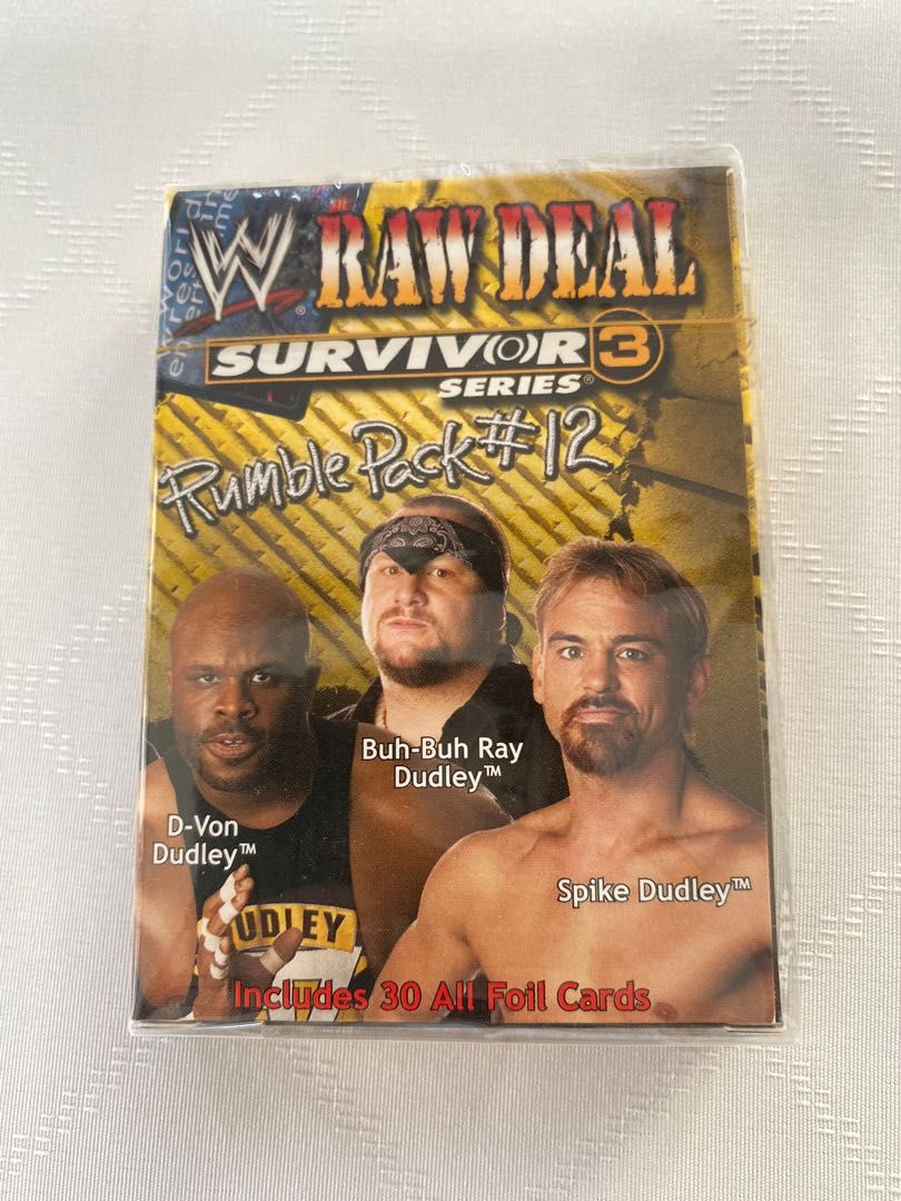 WWE Raw deal SS3 Rumble Pack #12, Hobbies & Toys, Toys & Games on Carousell