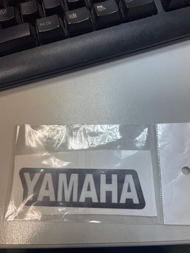 Yamaha sticker, Motorcycles, Motorcycle Accessories on Carousell