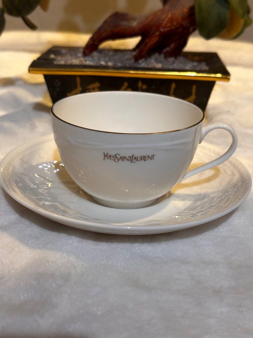 YSL Cup and. saucer, Furniture & Home Living, Kitchenware & Tableware ...