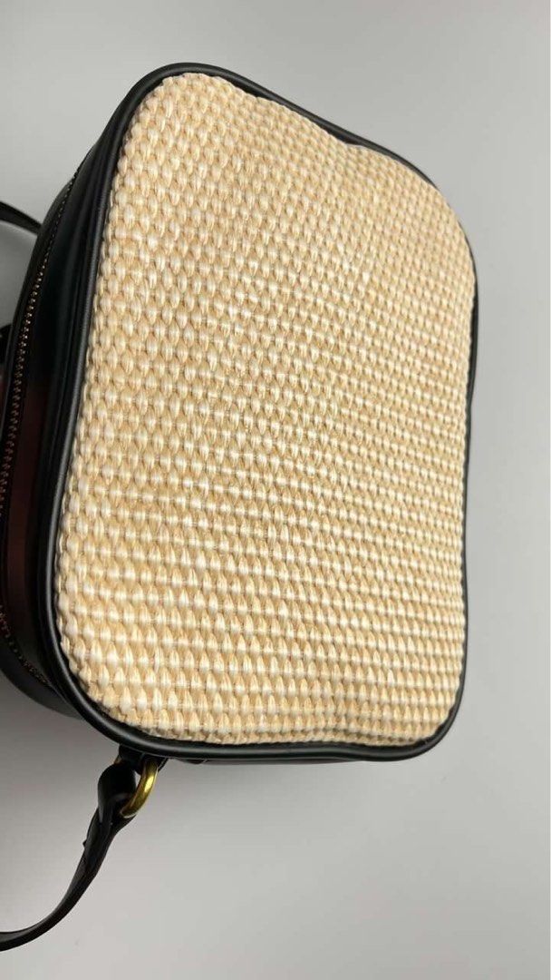 YSL Lou Raffia Crossbody Bag on Carousell