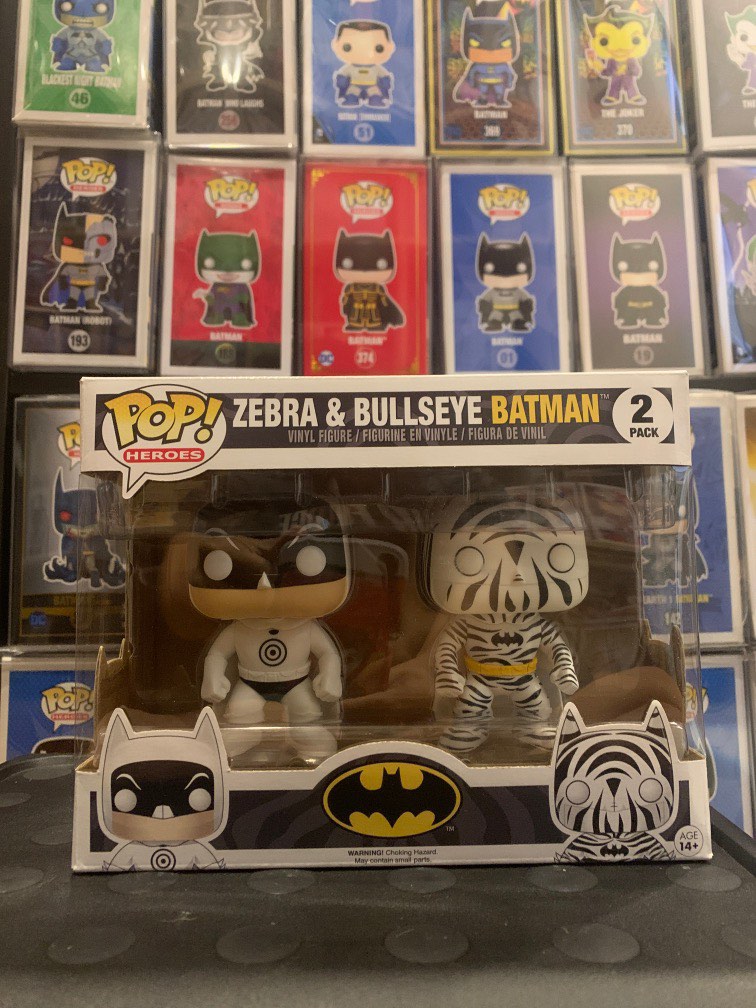 Zebra & Bullseye Batman Funko Pop, Hobbies & Toys, Memorabilia ...
